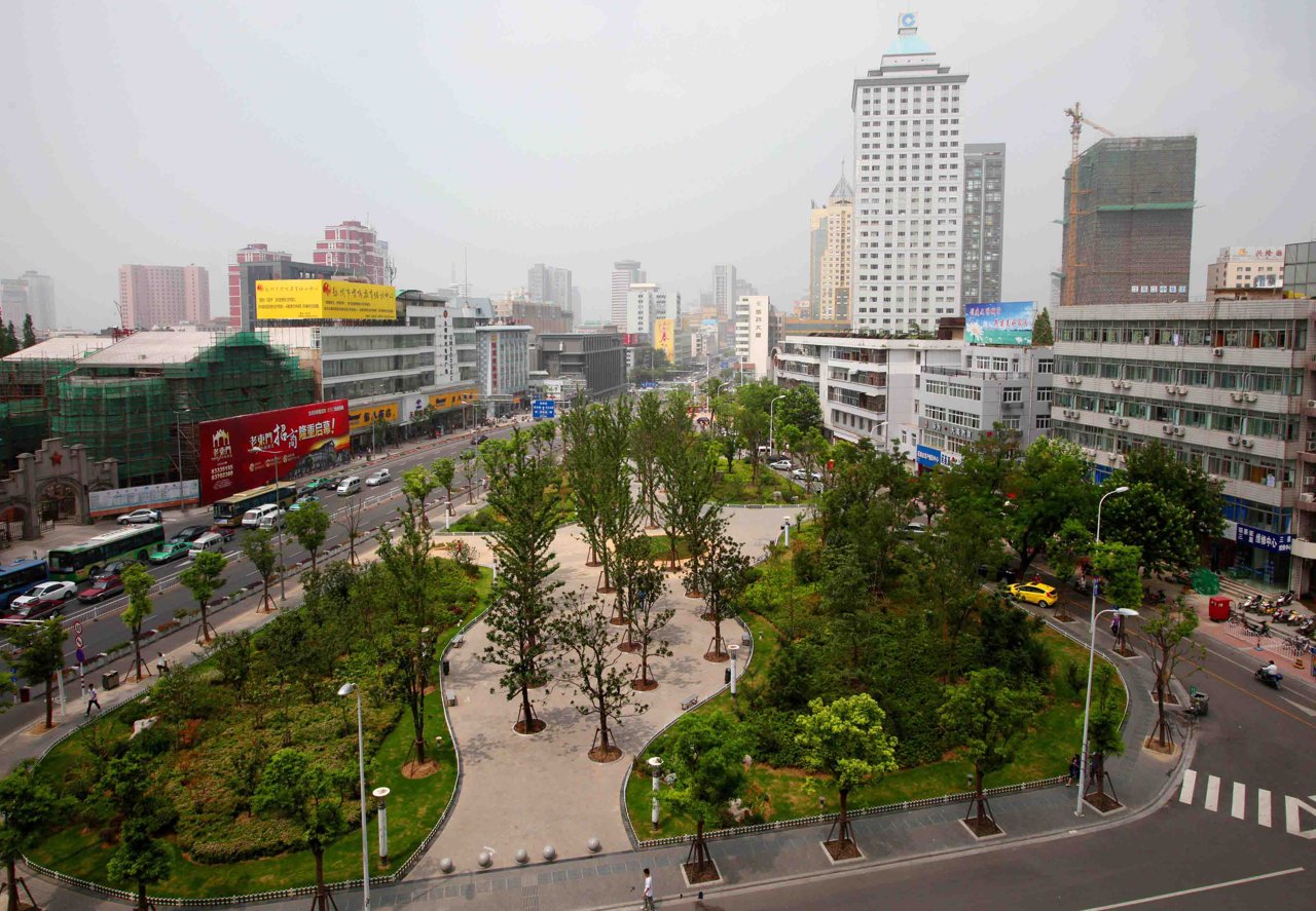 downtown area scenery of Xuzhou city | Synotrip